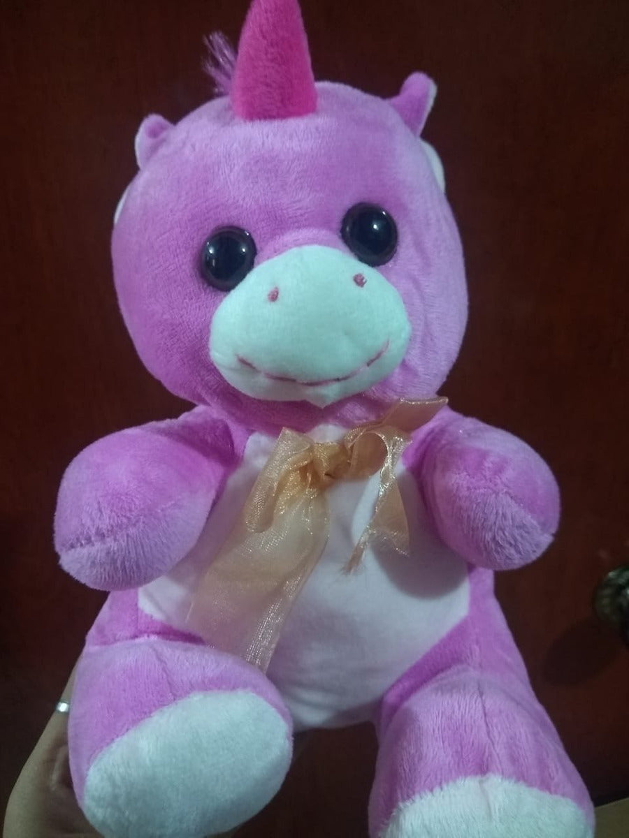 Peluche Zoo Chico 20 Cm Unicornio Rosa Blanco– PriceOnLine