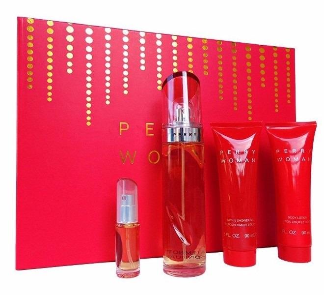 Set Perry Woman Dama Perry Ellis 4 Pz– PriceOnLine